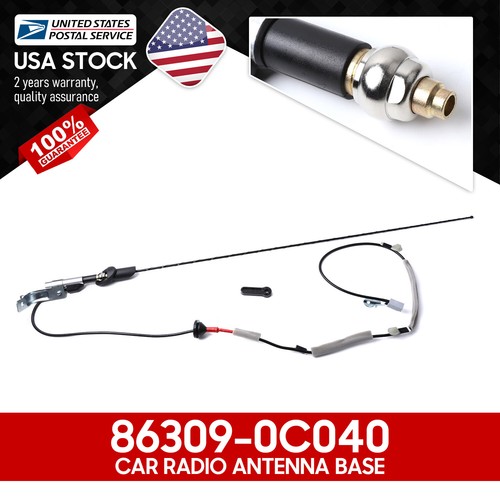 GENUINE For TOYOTA TUNDRA 2007-2013 RADIO PILLAR ANTENNA BASE POLE ...