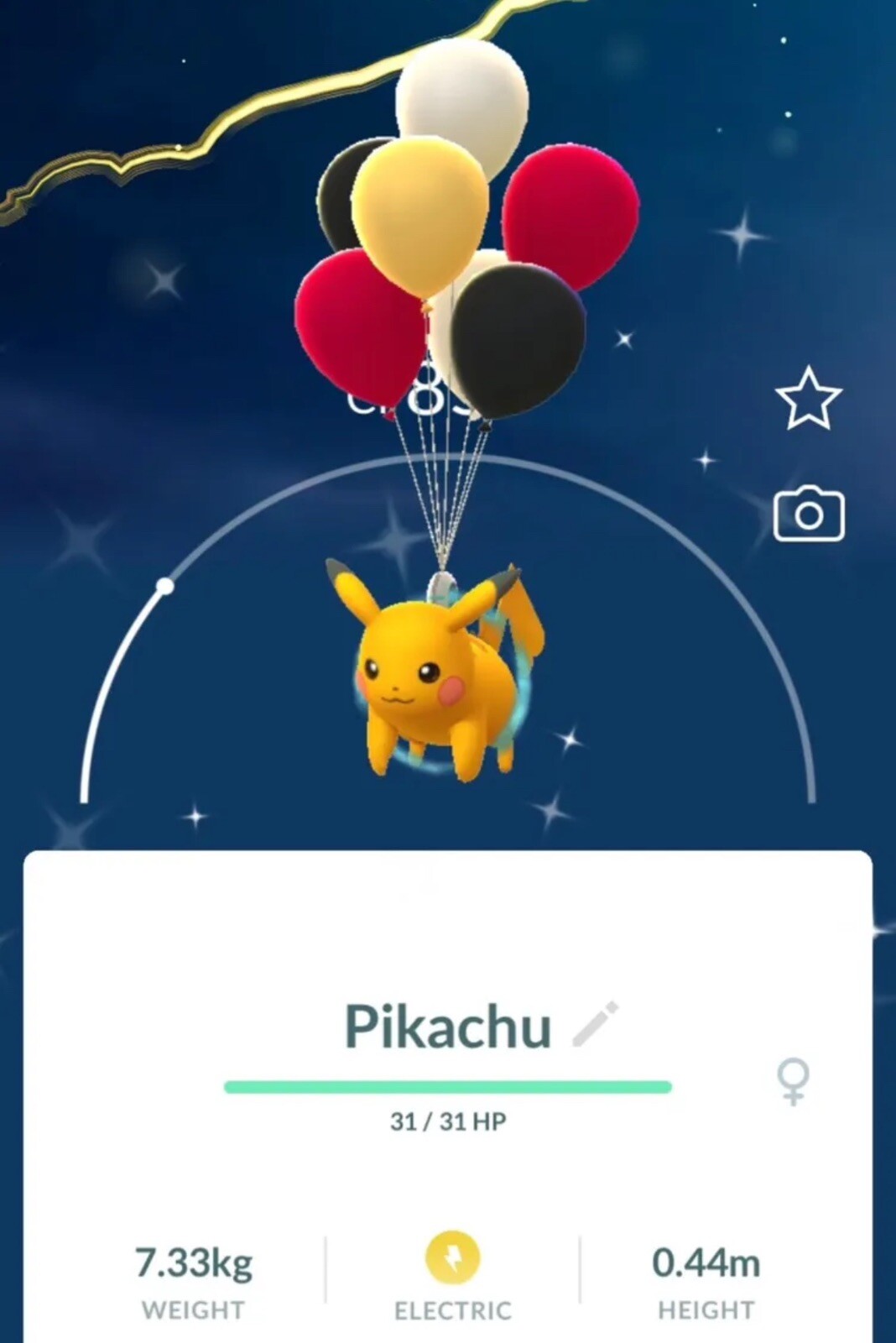 NEW Shiny Costume Balloon Pikachu from | Grelly USA