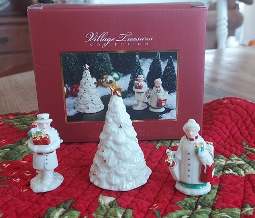 Lenox Village Treasures Collection Mistletoe Park 3 Pc Set. Shoppers ...