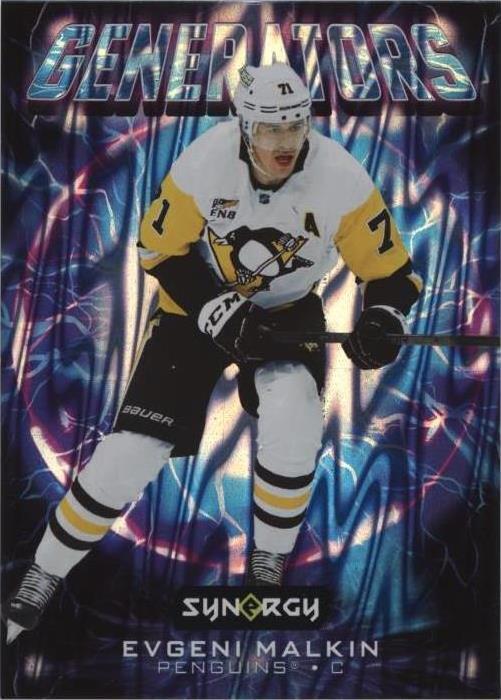 2024-25 Upper Deck Synergy - Generators Evgeni Malkin #G-5 for sale ...