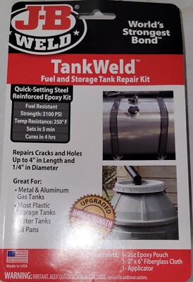 J-B Weld Tank Weld Repair Kit 2110 New | eBay