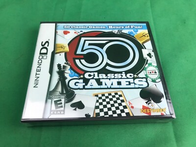 50 Classic Games (Nintendo DS, 2009) BRAND NEW 828068212810| eBay
