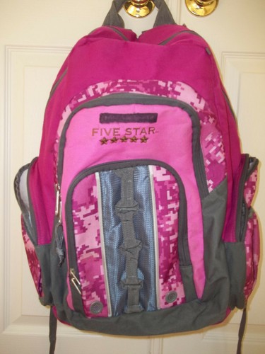 BACK TO SCHOOL! Still Need a Backpack? Five Star Backpack-Girls-Pinks ...