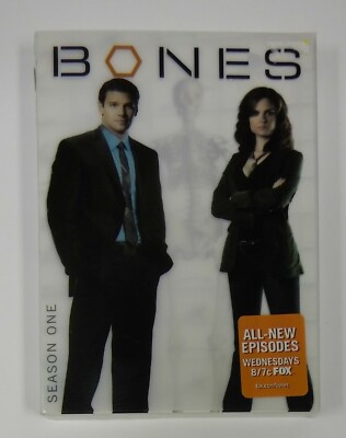 Bones - Season 1 ( DVD - 2006 - 4 Disc Set - Dual Side ) 24543267287| eBay