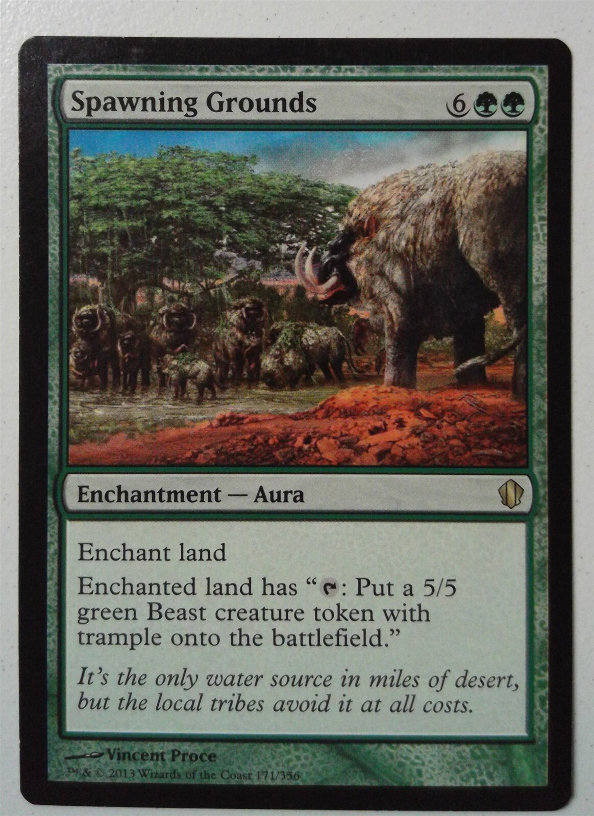 Spawning Grounds *Rare* Magic MtG x1 Commander 2013 MP | eBay