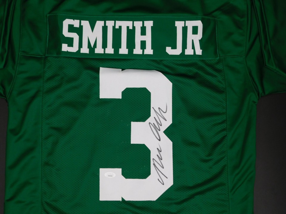 Nolan Smith Jr Signed Autographed Philadelphia Eagles Kelly Green ...