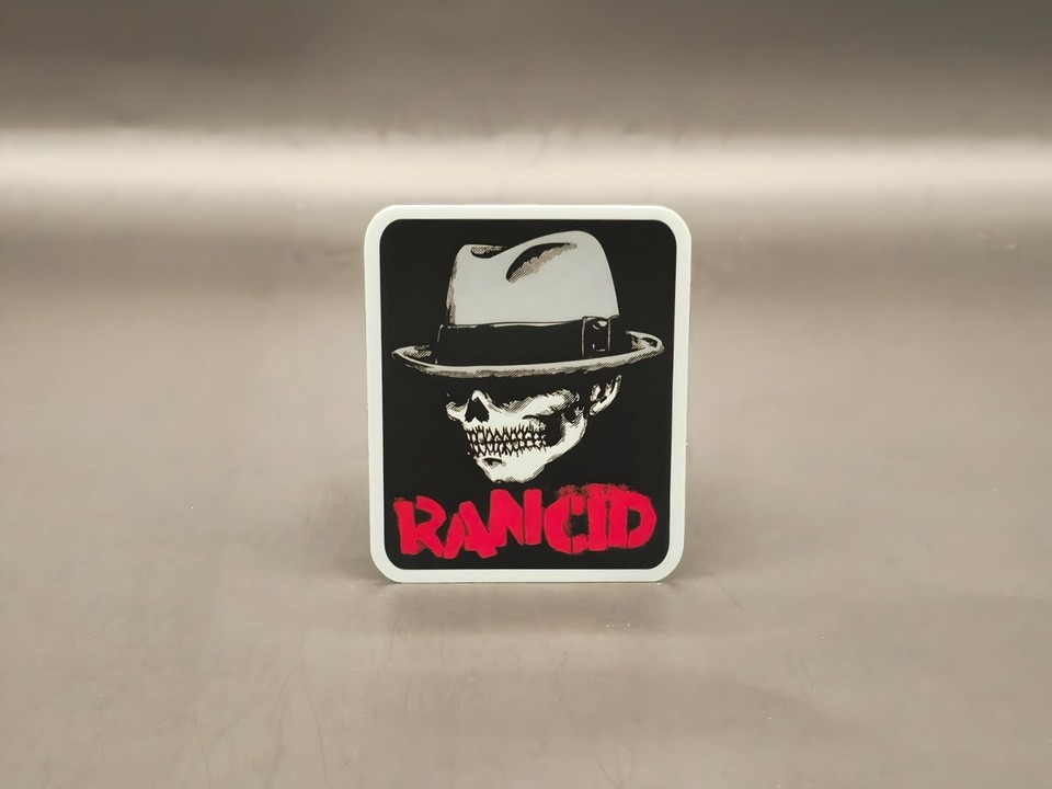 Rancid Stickers Punk Rock Ska Music Band Logo Decals Skull Car Laptop ...