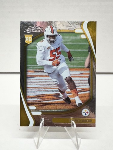 2021 Panini Absolute Retail Football #164 Quincy Roche RC Pittsburgh ...