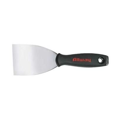 ALLWAY TOOLS DSX3F 3" Flex Soft Grip Scraper w/Carbon Steel Blade (Pack ...