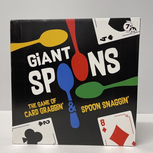 Giant Spoons, Card Games for Kids - Spoons Game, Deck of Cards, Fun ...