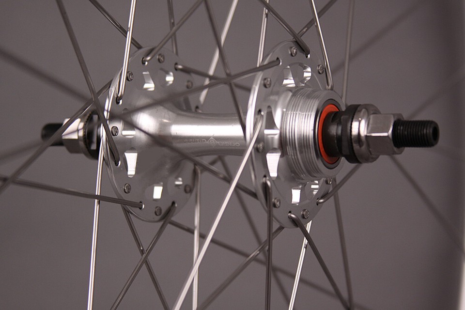 Mavic CXP Elite 700c Silver Single speed Track Bike Wheelset Formula ...