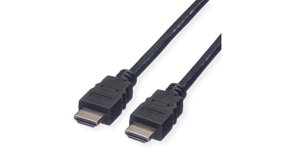 VALUE kabel do monitora HDMI High Speed, M/M, zwart, 5 m | eBay.de