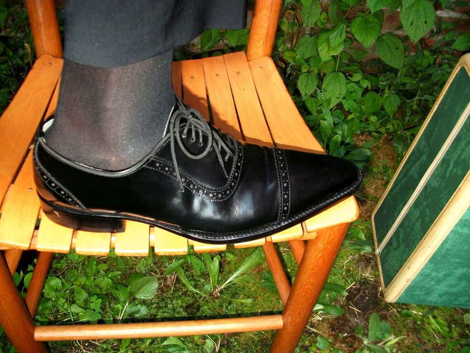 Mens Sheer Fine Rib & Thick Line Thick N Thin TNT Style Socks Cap Toe ...
