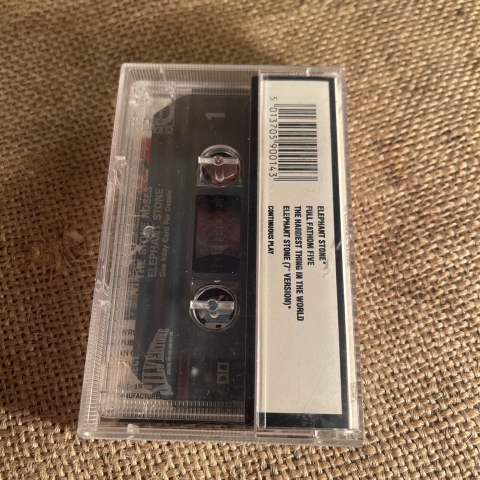 Stone Roses - Elephant Stone Cassette Tape Single 1989 OREC 1 | eBay