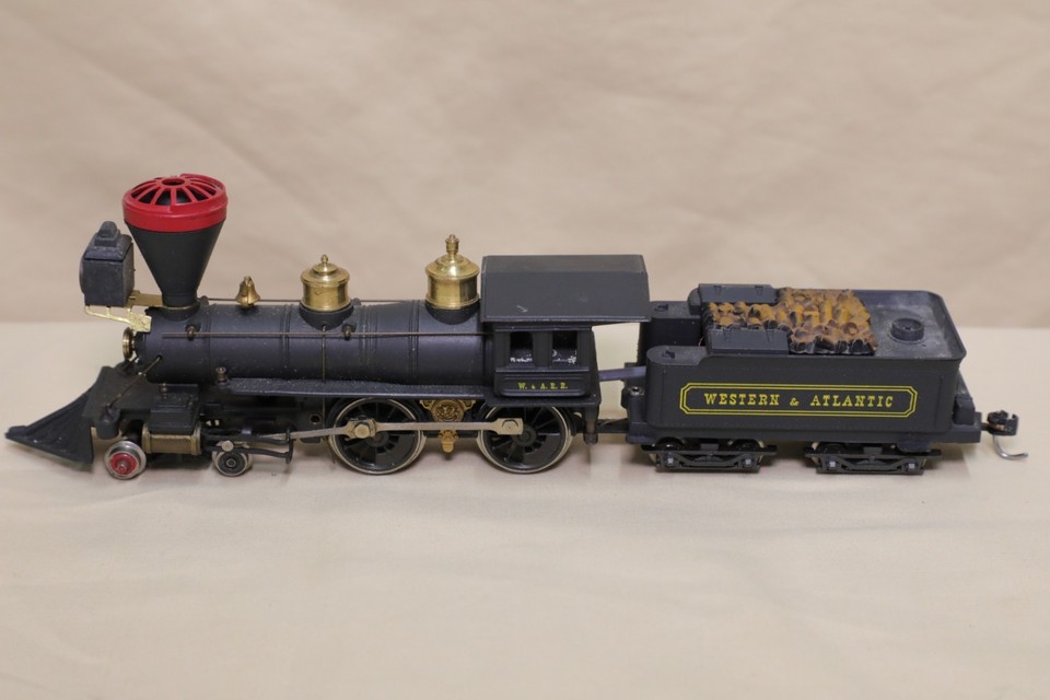 Pocher HO 4-4-0 Western & Atlantic #12 Steam engine and tender Kadee ...