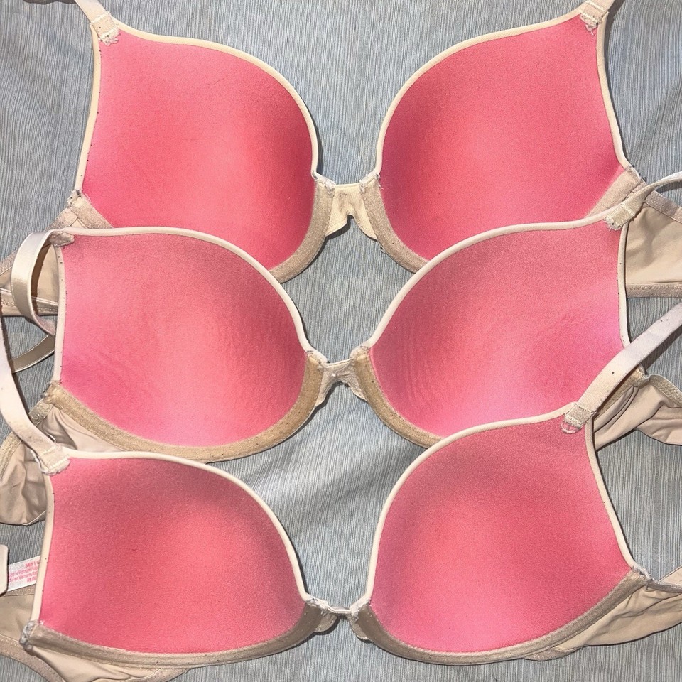 Victorias Secret Wear Everywhere T Shirt Lightly Lined Bra size 34B ...
