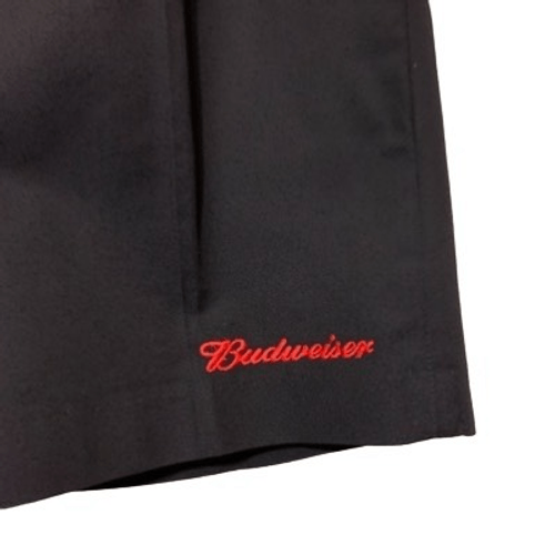 Vintage Riverside Size 29 Budweiser Blue Pleated Uniform Shorts *New ...