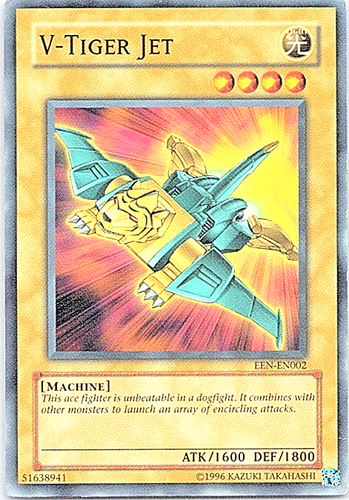 V-Tiger Jet EEN-EN002 Yu-Gi-Oh! Card Unlimited Moderate Play | eBay