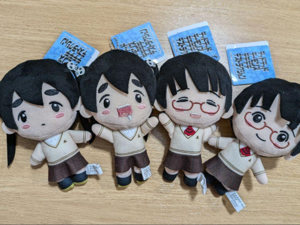 Dead Dead Demon's Dededede Destruction Deformed Plush Mascot Set of 4 ...