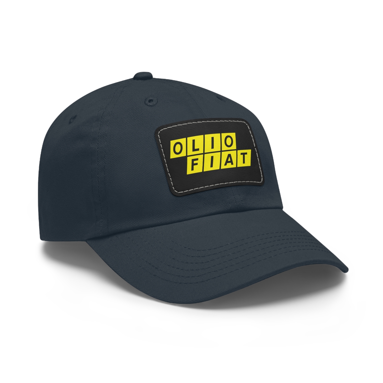 Olio Fiat-Inspired Car Rally Dad Hat w/ Leather Patch - Adjustable | eBay