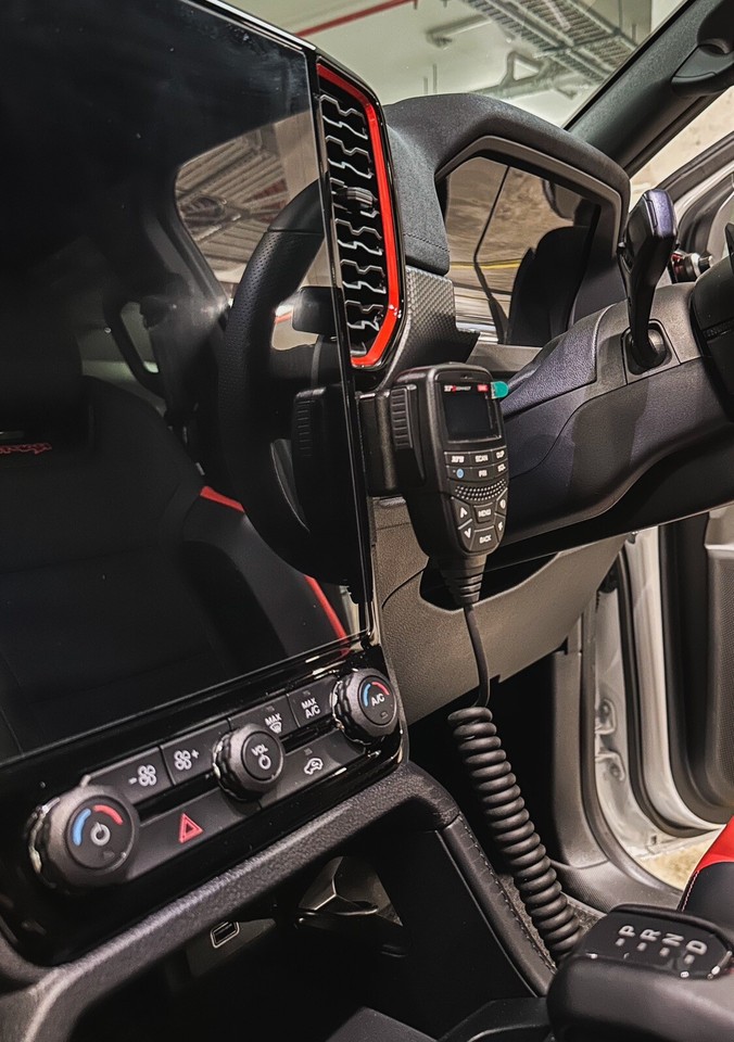 GME UHF Microphone Mount For Ford Next GEN Ranger & Ranger Raptor | eBay