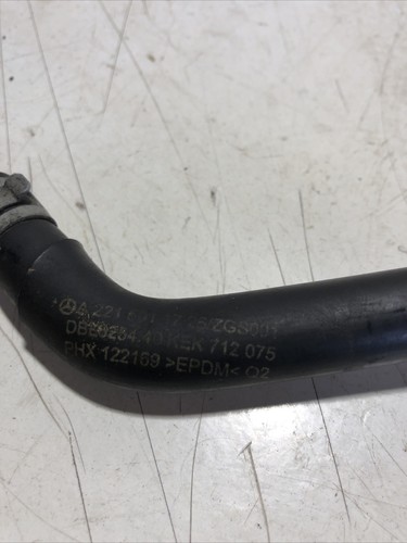 MERCEDES CL500 W221 COOLANT HOSE PIPE 4.7 V8 PETROL ENGINE P/N ...
