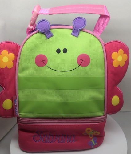 Personalized “SABRINA” Stephen Joseph Butterfly Lunch Box Kids School ...