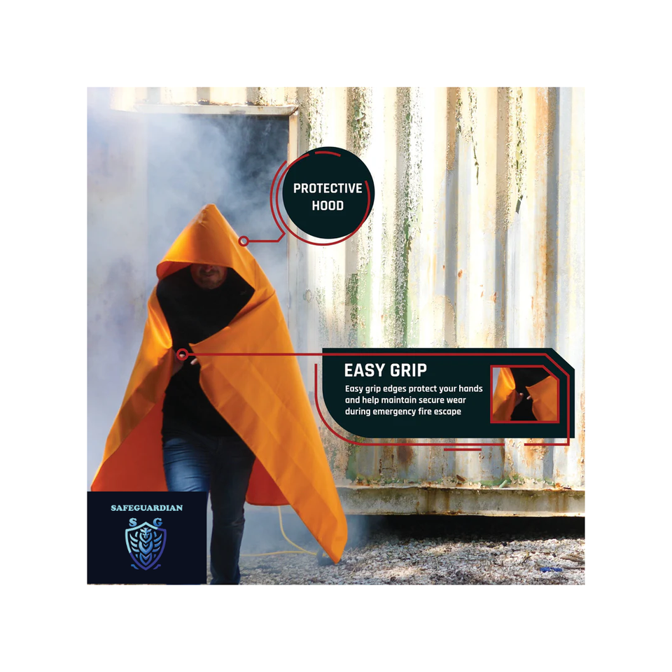 Fireproof Blanket | Fire Cloak | Fireproof Cloak/Cape | Emergency Fire ...