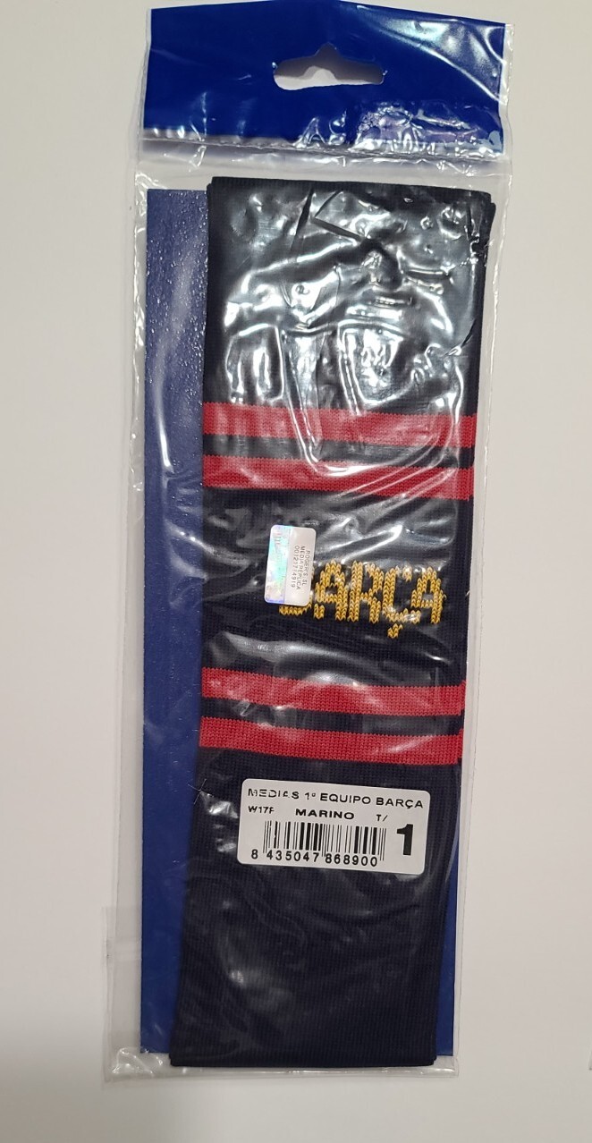 FC Barcelona Official Socks Medias Calcetines - Made in Spain - FCB ...