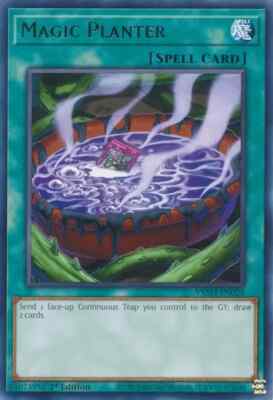3x YUGIOH 1ST ED VASM-EN028 MAGIC PLANTER RARE NEAR MINT (NM) | eBay