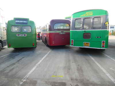 Photo 12x8 Backs of three preserved buses at Stagecoach Bus Depot ...