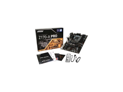 MSI Z170-A PRO Socket 1151 Intel Z170 SATA 6Gb/s USB 3.1 ATX ...