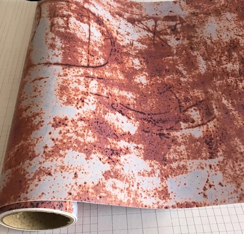 Rusty Camouflage Vinyl Wrap Foil Sticker Decal Film Automotive Car Bike ...