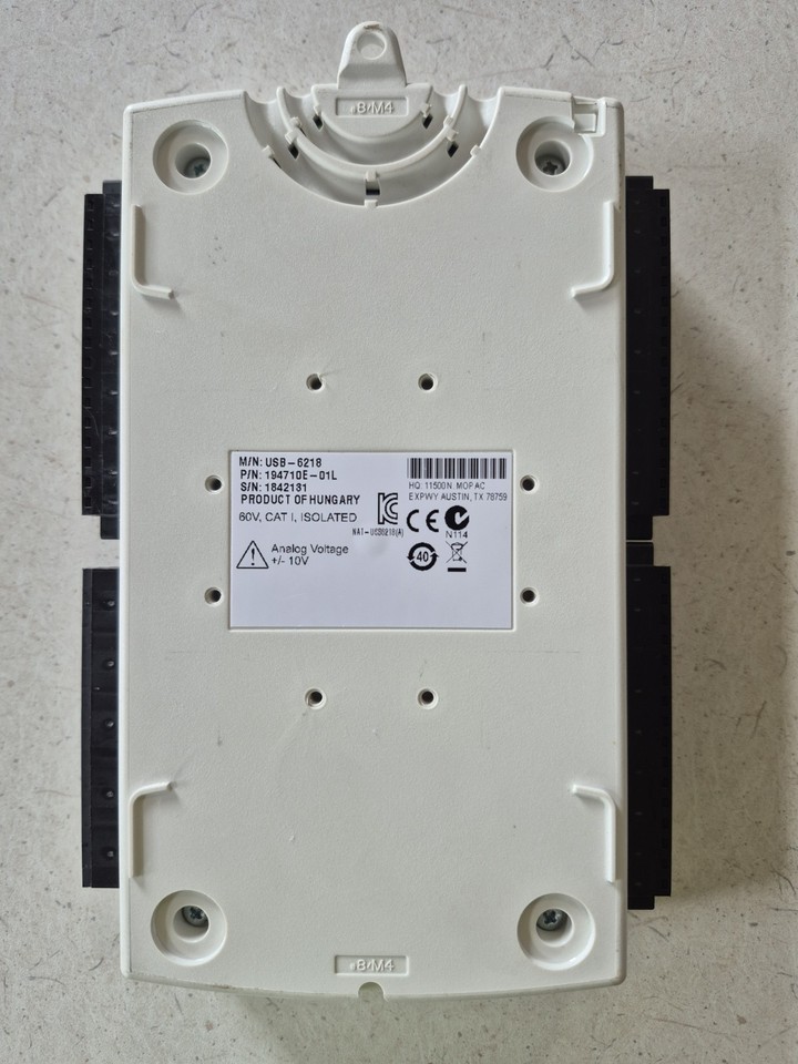 National Instruments USB-6218 Data Acquisition Device, NI DAQ ...