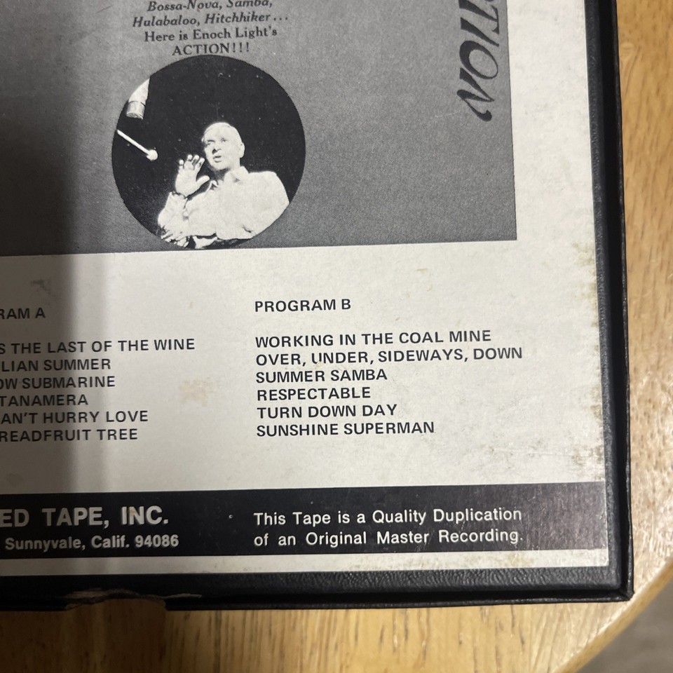 Vintage Enoch Light's It's Happening...So Let's Dance! Reel To Reel ...