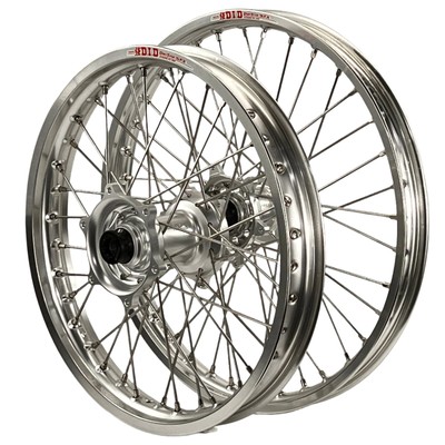 KTM 125 XC-W 2017-2019 Envy / DID Wheelset Pair 21/18 Silver Rims ...