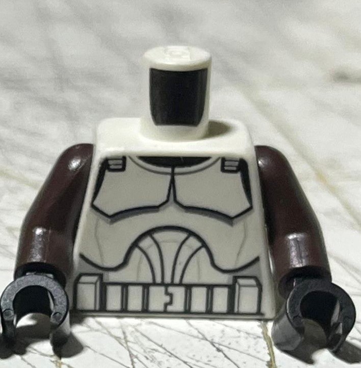 LEGO Star Wars Clone Trooper Minifigure Torso Lot Phase 1 Clone Wars ...