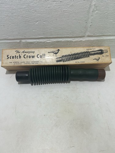 Vintage NOS Scotch The Amazing Scotch Crow Call In Original Box ...