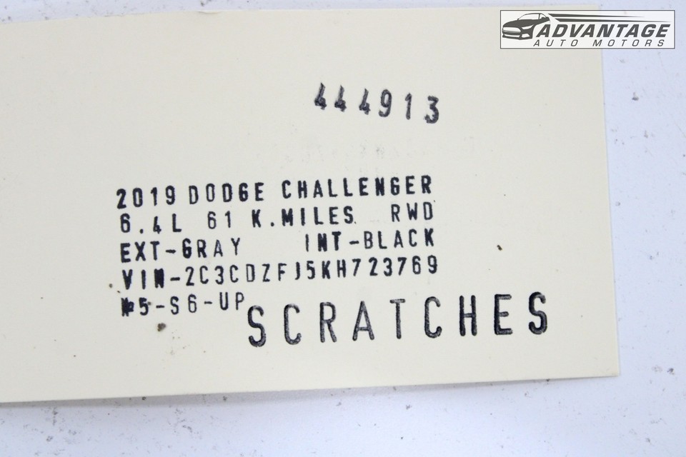 2012-2023 DODGE CHALLENGER FRONT TOWER STRUT BAR SUPPORT BRACKET BRACE ...