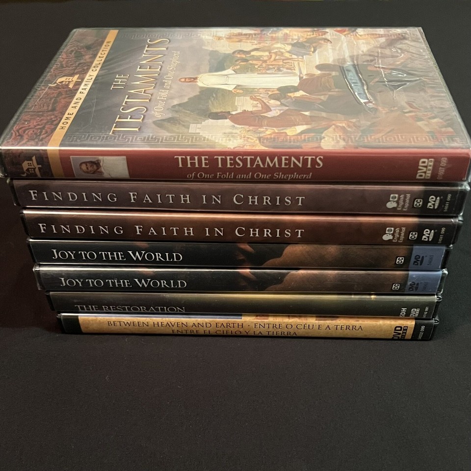 The Church of Jesus Christ of Latter-Day Saints Mormon DVD Lot of 7 NEW ...