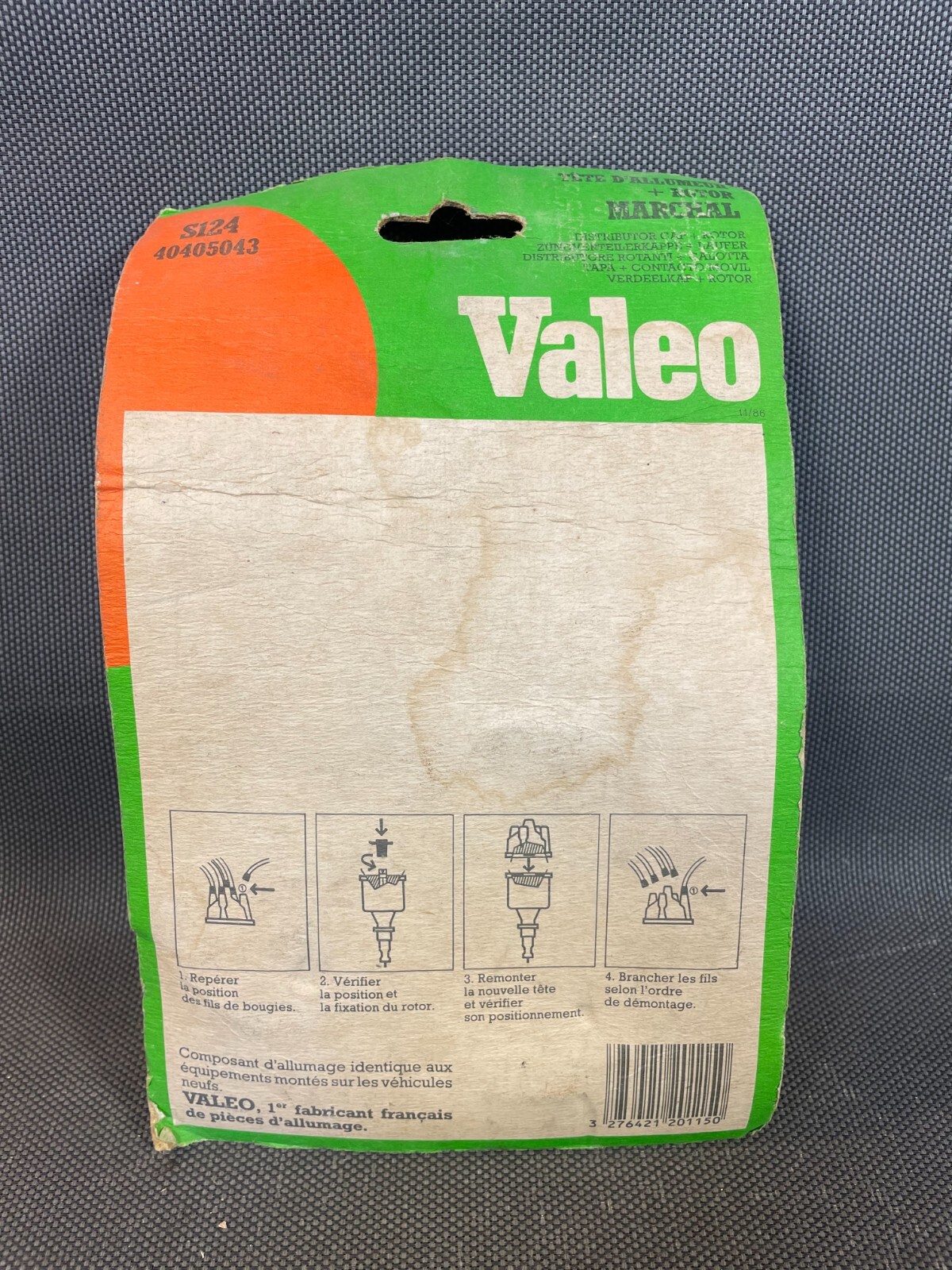 Old Delco Head / Ignition And Rotor Ducellier Renault R5 TL, GTL, TS ...