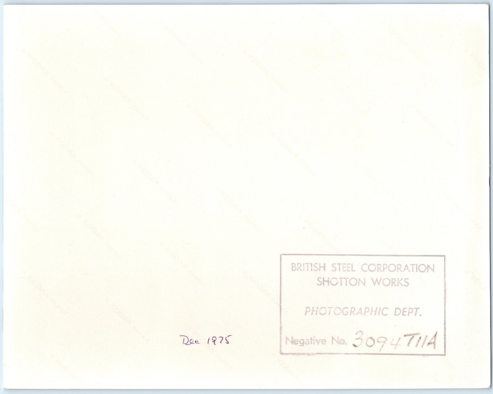 British Steel Works Corporation Shotton Wales Original Company Photos ...