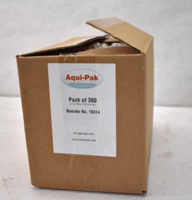 Aqui-Pak Therapak Aqui-Pak Absorbent Sleeves 300 Pack 10314 ...