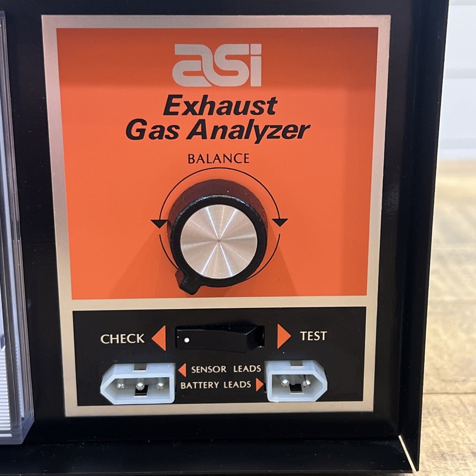ASI EXHAUST GAS ANALYZER UNTESTED UNIT ONLY NO CORDS OR ACCESSORIES | eBay