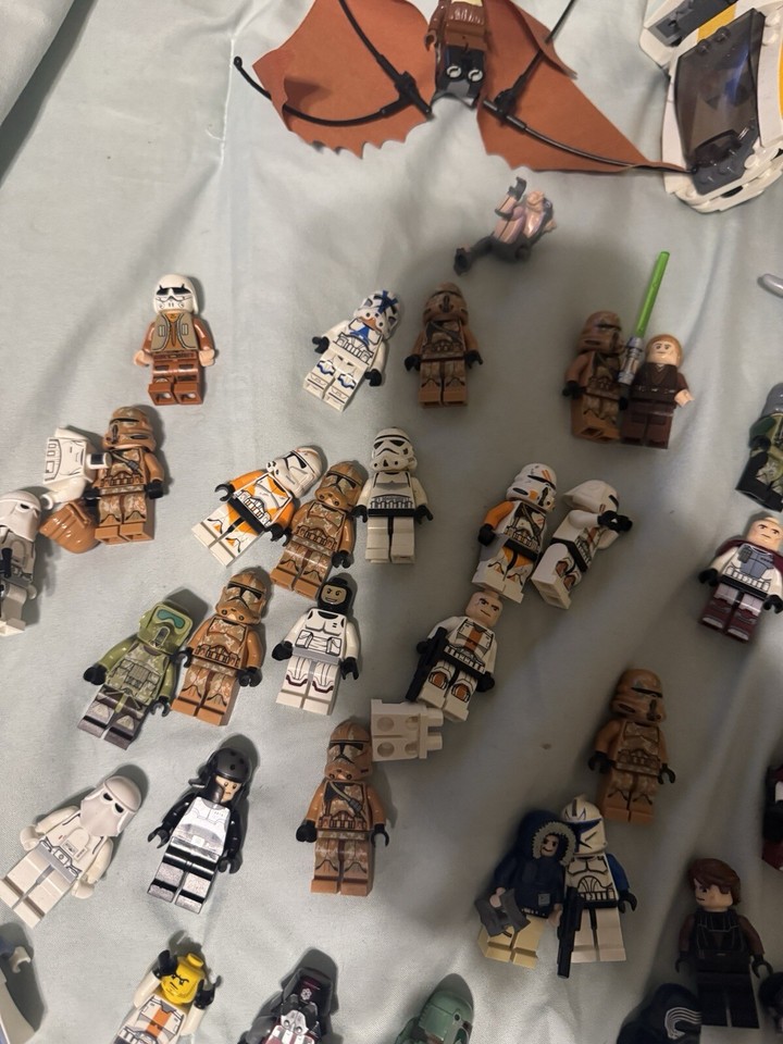 Big Lego Star Wars Lot, Minifigs, Accessories, Sets | eBay