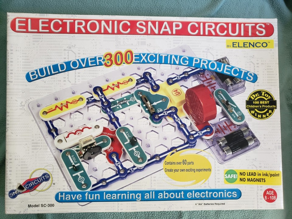 Electronic Snap Circuits Jr & Sr Sets 100 to 300 Projects By Elenco | eBay