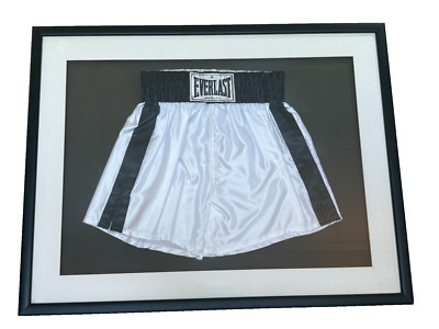 JSA CERTIFIED AUTHENTIC MUHAMMAD ALI SIGNED AUTOGRAPHED BOXING SHORTS ...