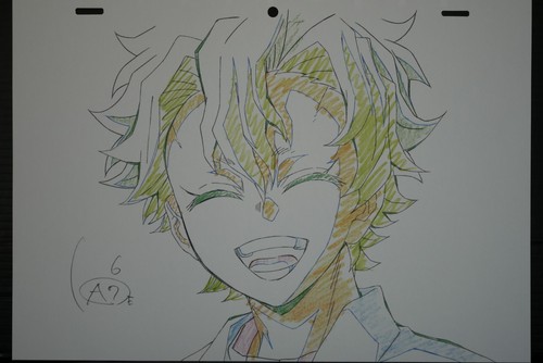 Demon Slayer: Kimetsu no Yaiba - Sanemi Shinazugawa Fukusei Genga Paper ...