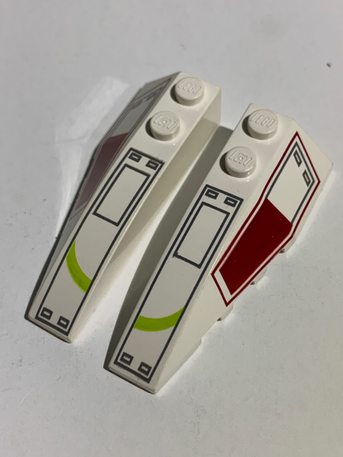 LEGO Parts (2pc) 1x2x6 Right & Left Wedge Set, 41747, 41748 Choose ...