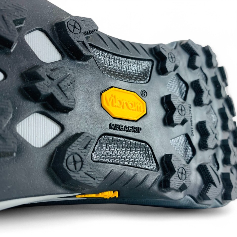 Merrell Agility Peak 5 Black Granite Men's Trail Running Hiking Shoes ...